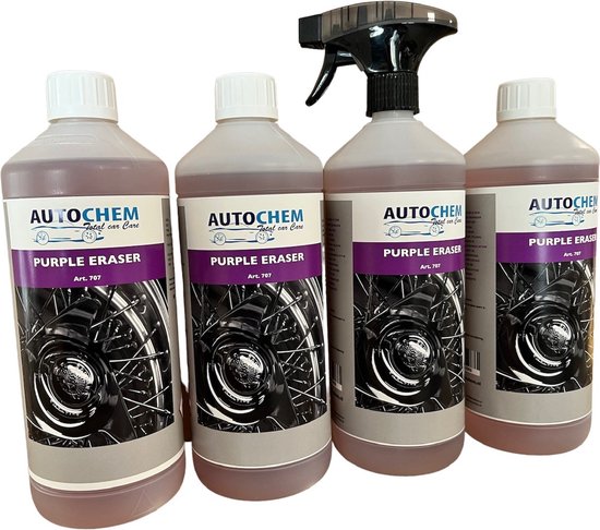 Autochem Purple Eraser Velgenreiniger - Zuurvrij - Ph Neutraal - Met ...