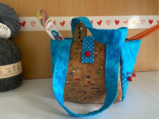 Breitas-woltas-projecttas met 2 vakken - handmade | bol.com