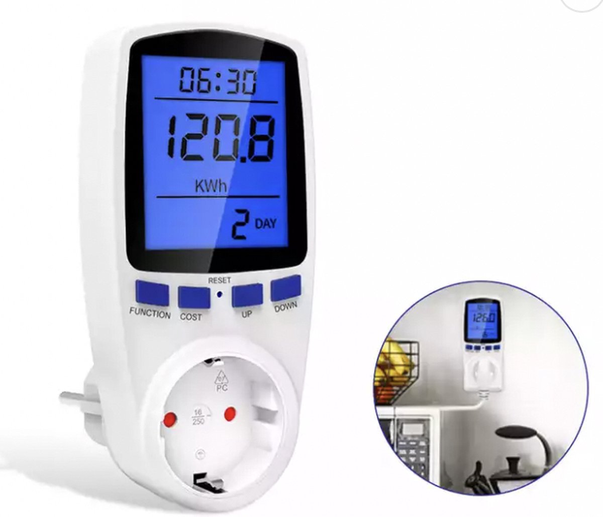 Energiemeter - Kostenmeter - Verbruiksmeter - Energiekostenmeter ...