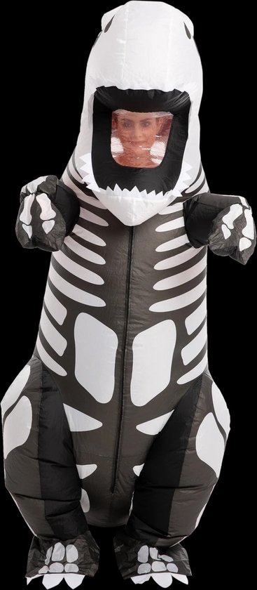 Halloween - Full Body Skeleton T-Rex - Volwassenen kostuum - zelf ...