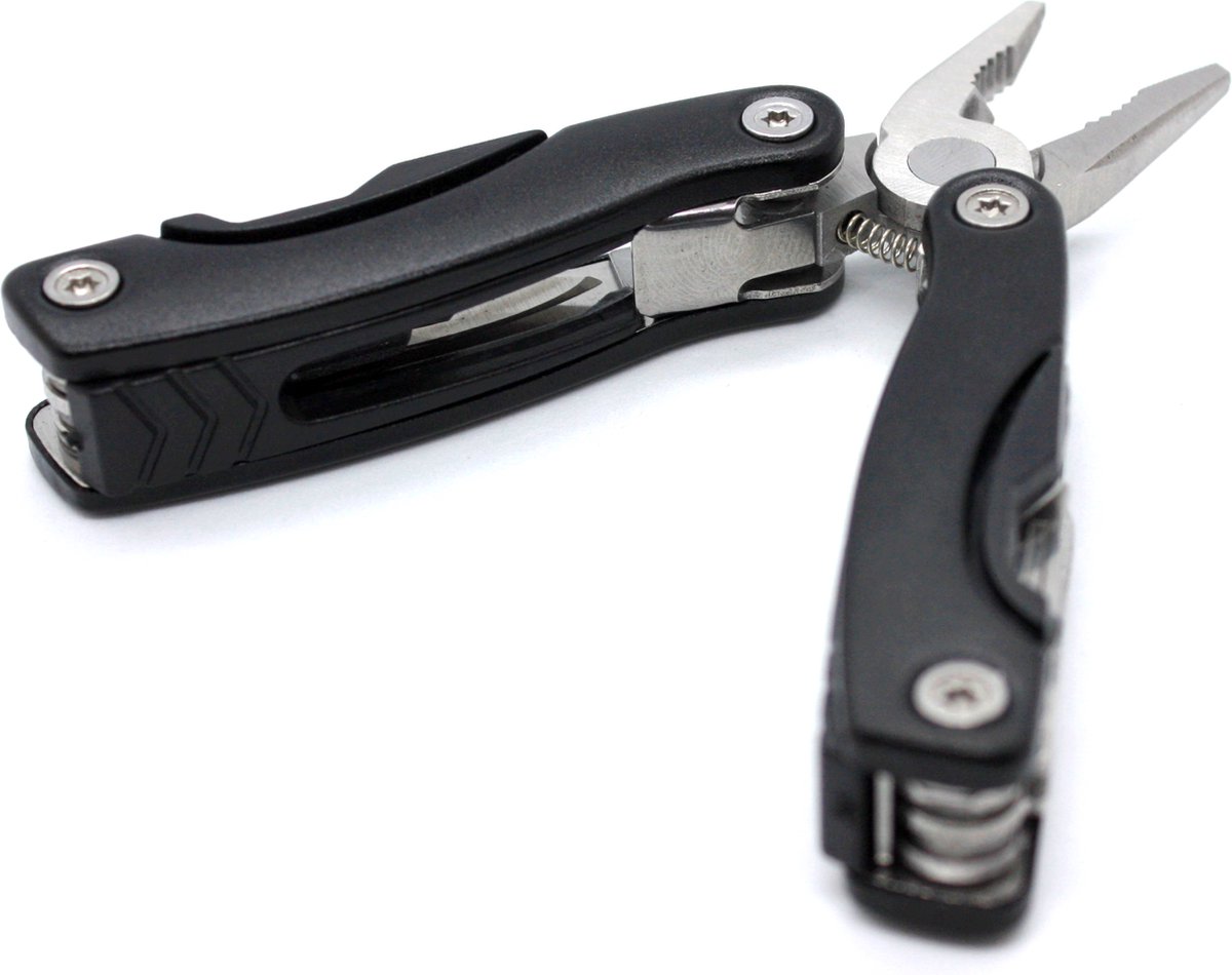 Multitool | Tang | 10 Functies | Mini Multitool | In - en uitklapbaar | RVS | Met... | bol.com