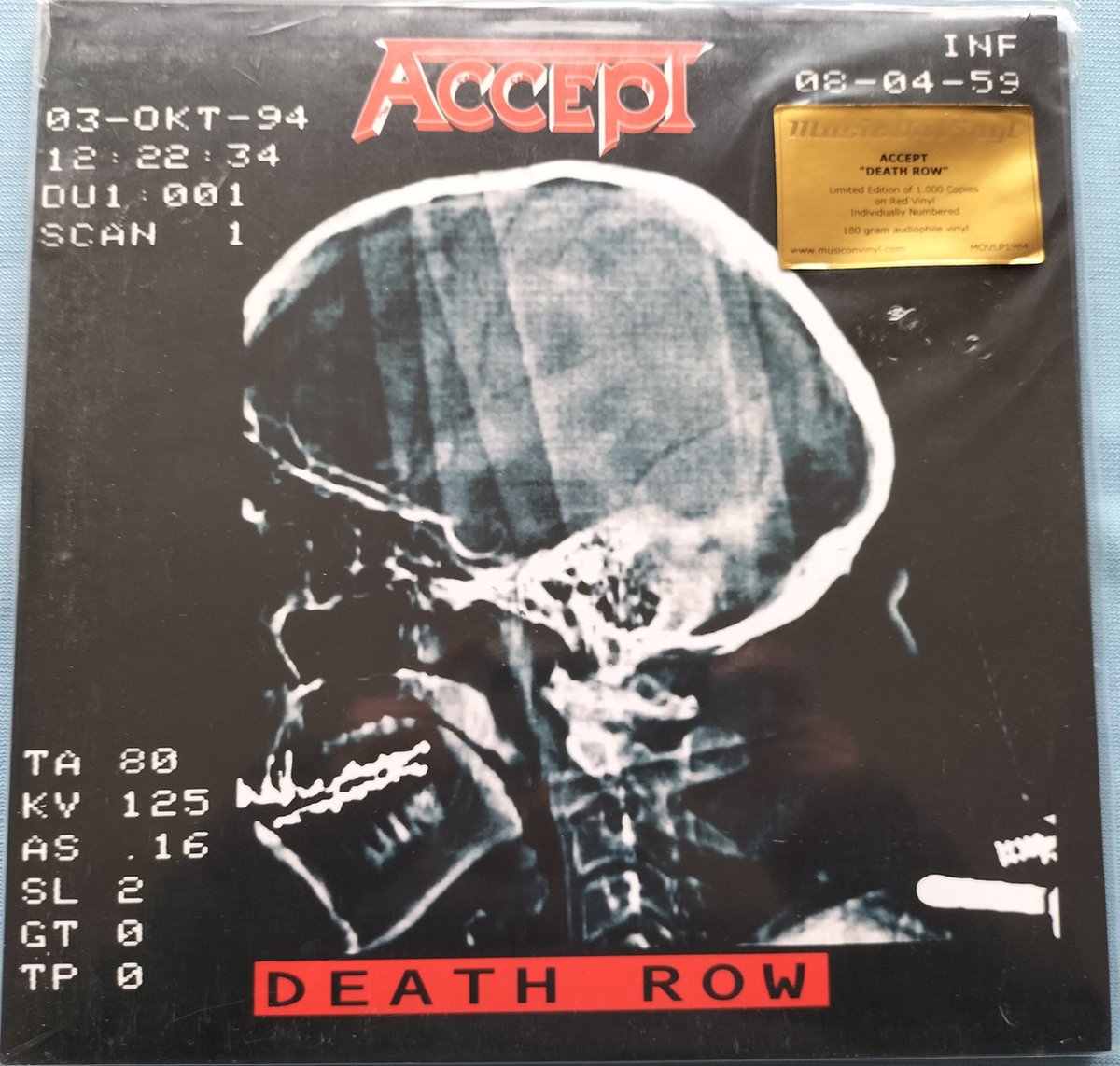 Accept – Death Row (2018) 2XLP Red Vinyl (Sealed), Accept | Muziek ...