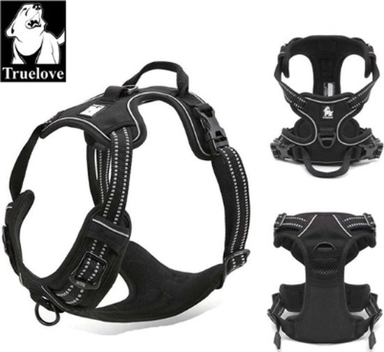 Truelove Hondentuig – Hondenharnas - Reflecterend – Verstelbaar – Anti-Trek Tuig-... | bol