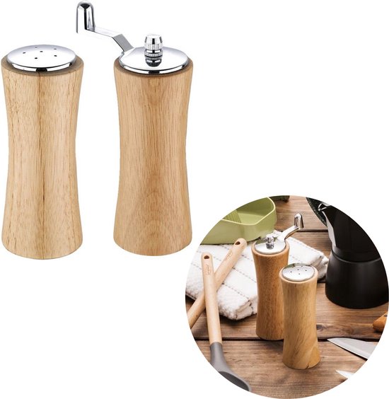 Cheqo® Peper- & Zoutmolen - Peper en Zoutmolen - Peper en Zoutstel ...