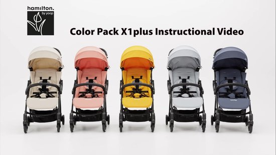 Hamilton by Yoop Buggy Bekledingset Color Pack – Stroller bekleding ...