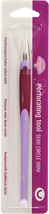 Pergamano - perforeerpen - perforating tool - halve circel | bol.com