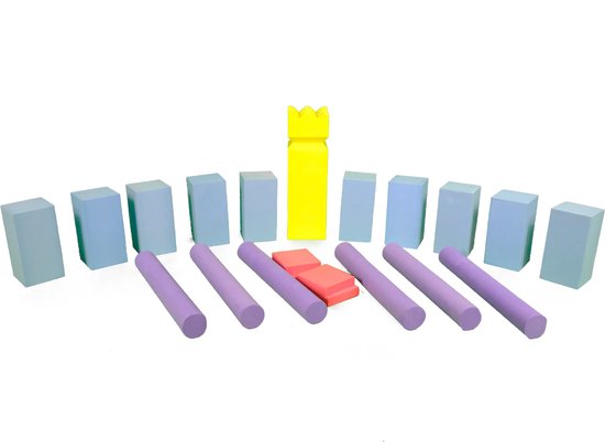 MDsport - Kubb - Supersafe - Indoor - Verzwaard foam | bol.com
