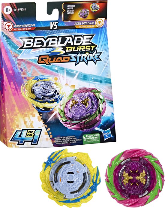 Beyblade QuadStrike: Fierce Bazilisk And Hydra Kerbeus - Tol | bol