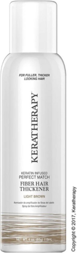 Keratherapy Fibre Spray Light Brown 151ml | bol