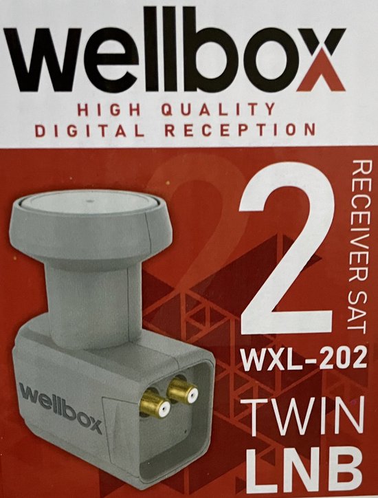 WELLBOX WXL 202 UNIVERSAL SINGLE TWIN LNB 4K ULTRA HD | bol