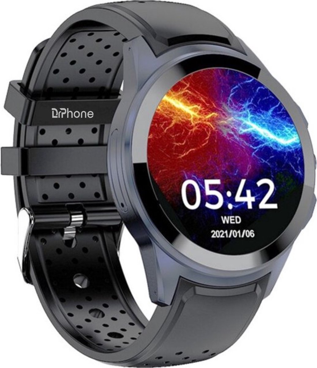 DrPhone SW16 Instinct - Smartwatch - 4G Sim / GPS / WiFi / Bellen ...