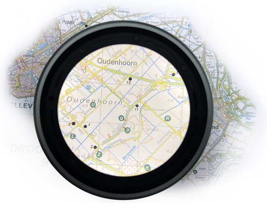 Apache Magnus Quad Vision Lens - hoogwaardige aluminium loep met 4 maal ...