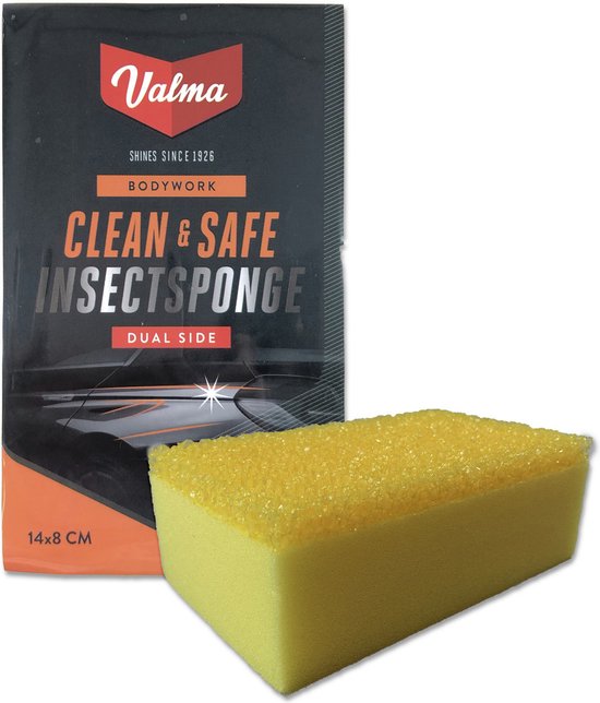 Valma Insectenspons – Verwijdert Eenvoudig Insecten – Harde en Zachte Zijkant voor... | bol
