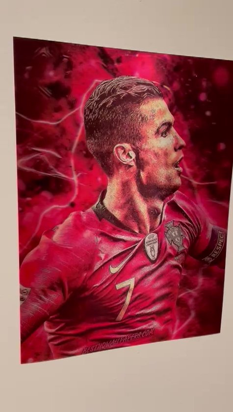 Ronaldo | Cristiano Ronaldo | 2-in-1 | Poster | 3D Poster | Voetbal ...