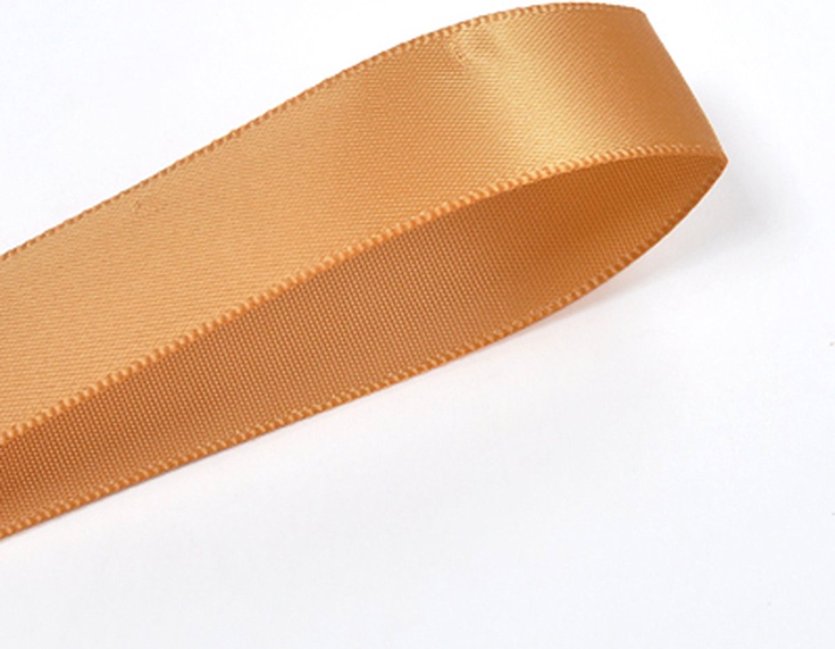 Satijn Lint 22mm (2,2cm) | Satijnlint 22mm | Antiek Goud (690) | Luxe ...