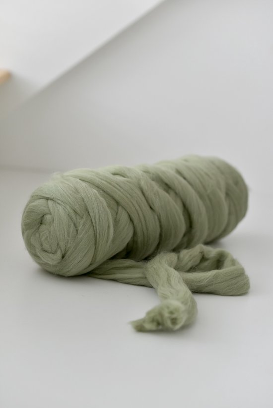 Chunky Merino Wol – Lontwol – XXL – Fluffy Wol – Micron 27 - 1 Kilo ...