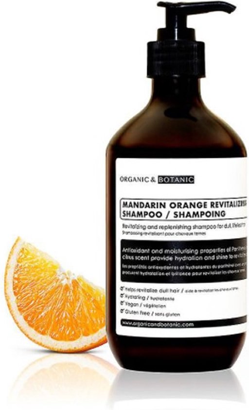 Revitaliserende Shampoo Organic & Botanic Mandarijn (500 ml) | bol.com