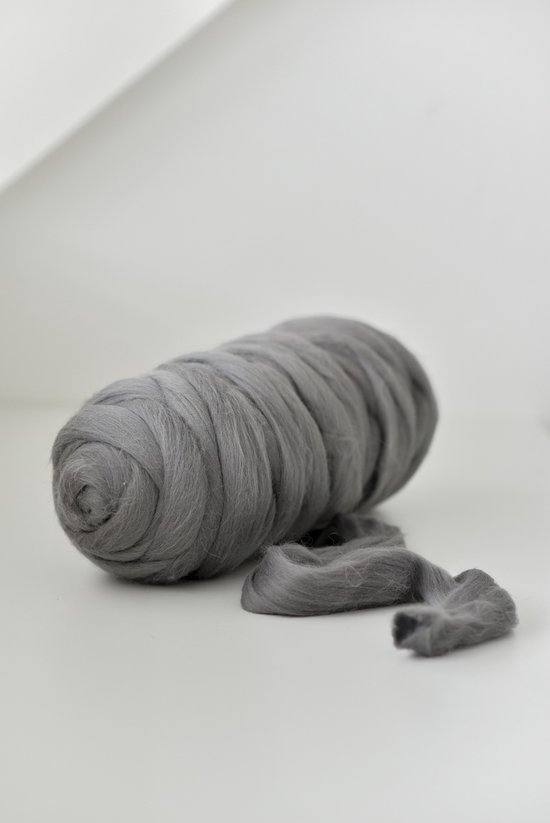 Chunky Merino Wol – Lontwol – XXL – Fluffy Wol – Micron 27 - 1 Kilo ...