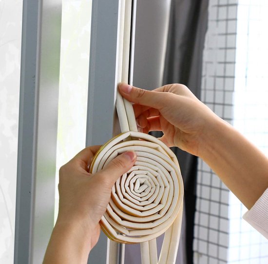 Simple Fix Tochtstrip - 5 meter - Tochtband - Tochtstrips voor Deuren ...