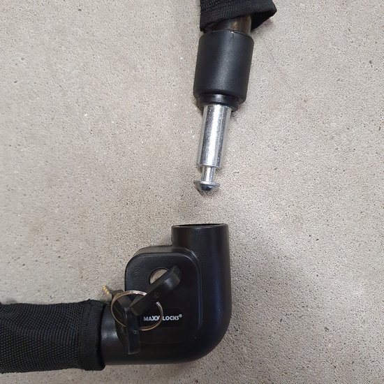 Maxx-Locks Bulls Kettingslot - Solid Pantserslot uit Gehard Staal ...