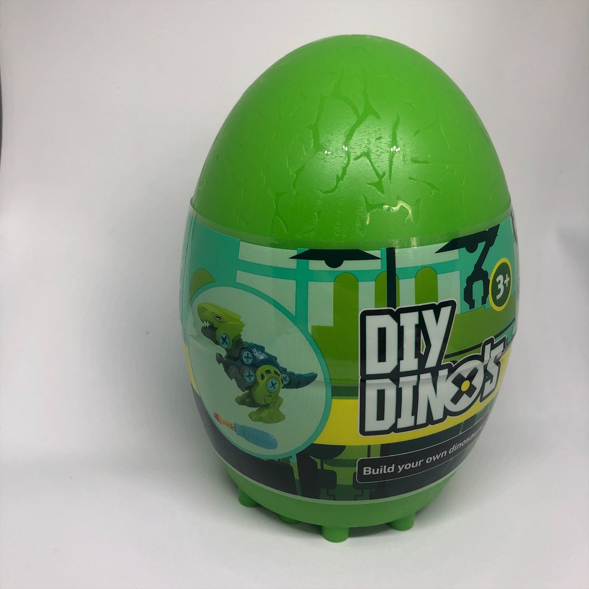 DIY - Dino's - Dino - Ei - Dinosaurus - Build - Bouw - Schroevendraaier ...