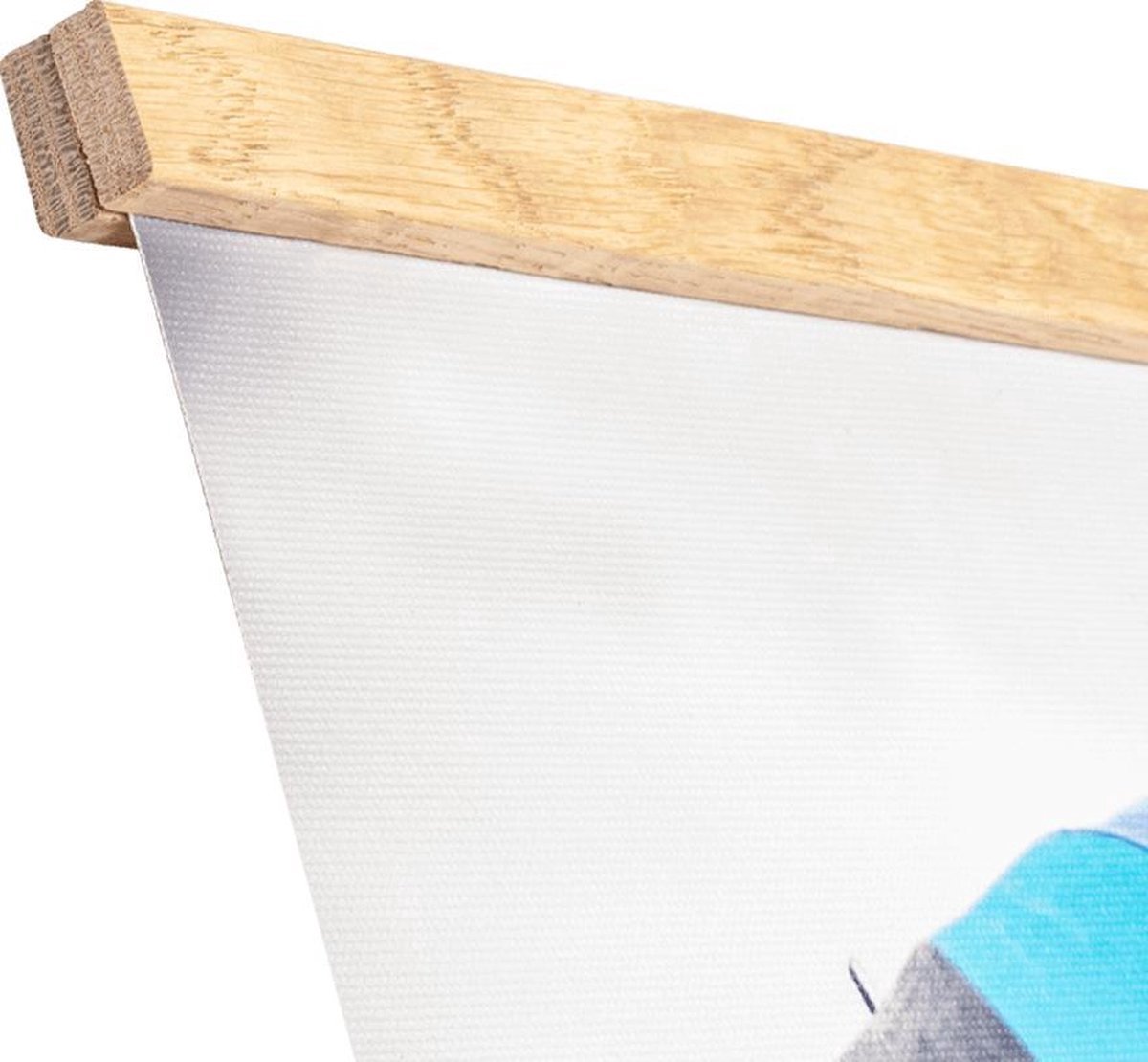 Set magnetische posterhangers (61 cm)| Fotofabriek houten poster ...