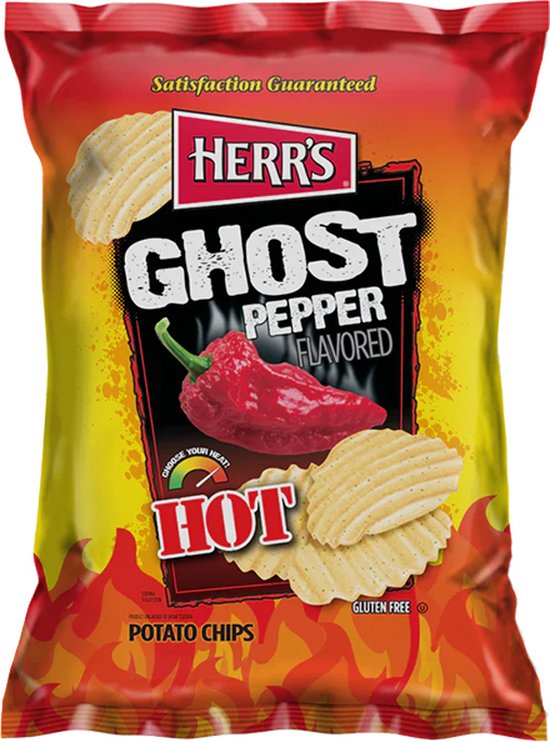 Herr's - Ghost Pepper - 3x170 gram - Amerikaans Chips - Buitenlands ...