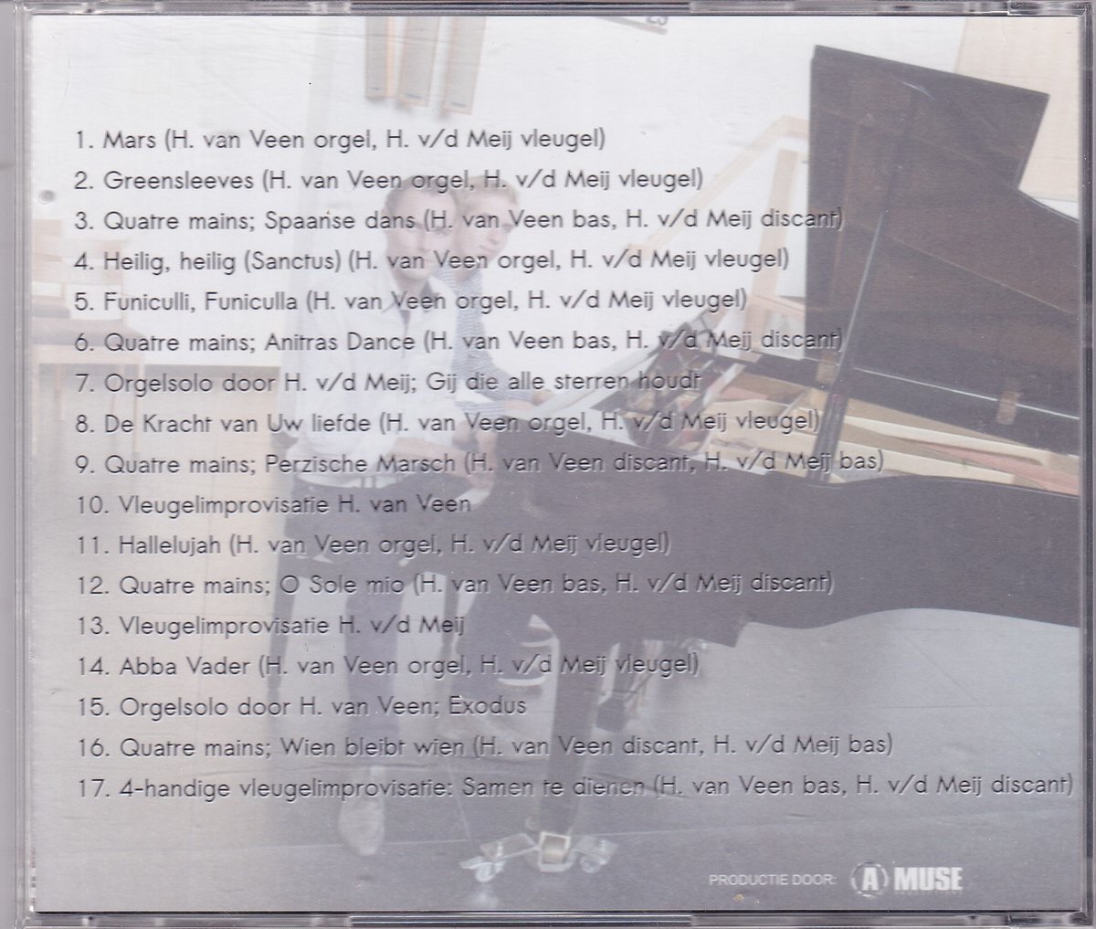 H en H in concert - Hendrik van Veen en Hugo van der Meij spelen orgel ...