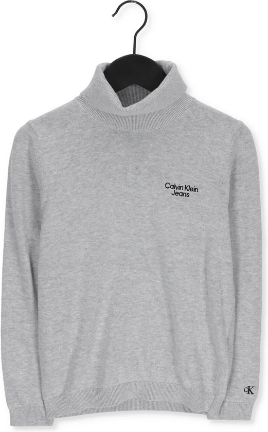 Calvin Klein Roll Neck Sweater Truien & Vesten - Grijs | bol