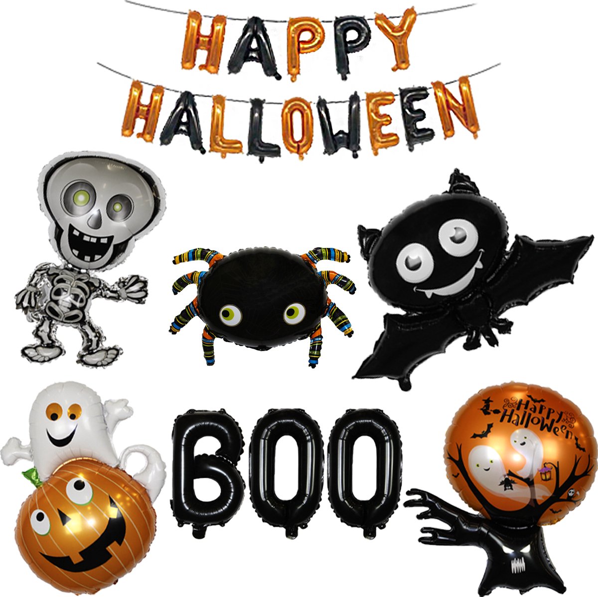 Halloween Decoratie Pakket Halloween Versiering Feest Versiering Helium ...