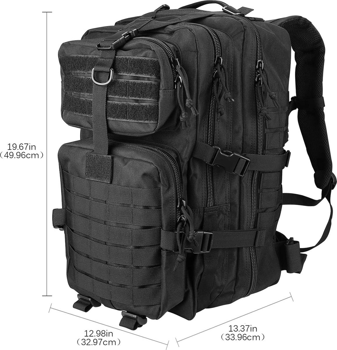 ProCase Militaire Tactische Rugzak, 48L Grote Rugzak 3 Dagen Outdoor ...