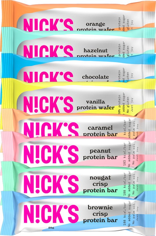 Nick's Chocolate Repen - Mix Voordeelpakket - 1 x 35 gram en 6 x 40 ...