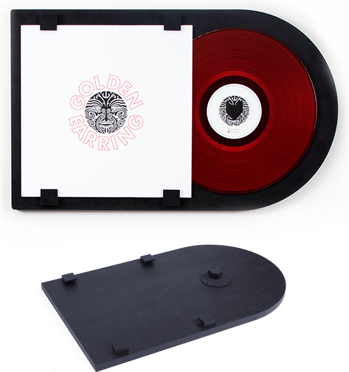 LP lijst - LP ophangsysteem - Modern zwart - Album formaat 12 inch - LP ...