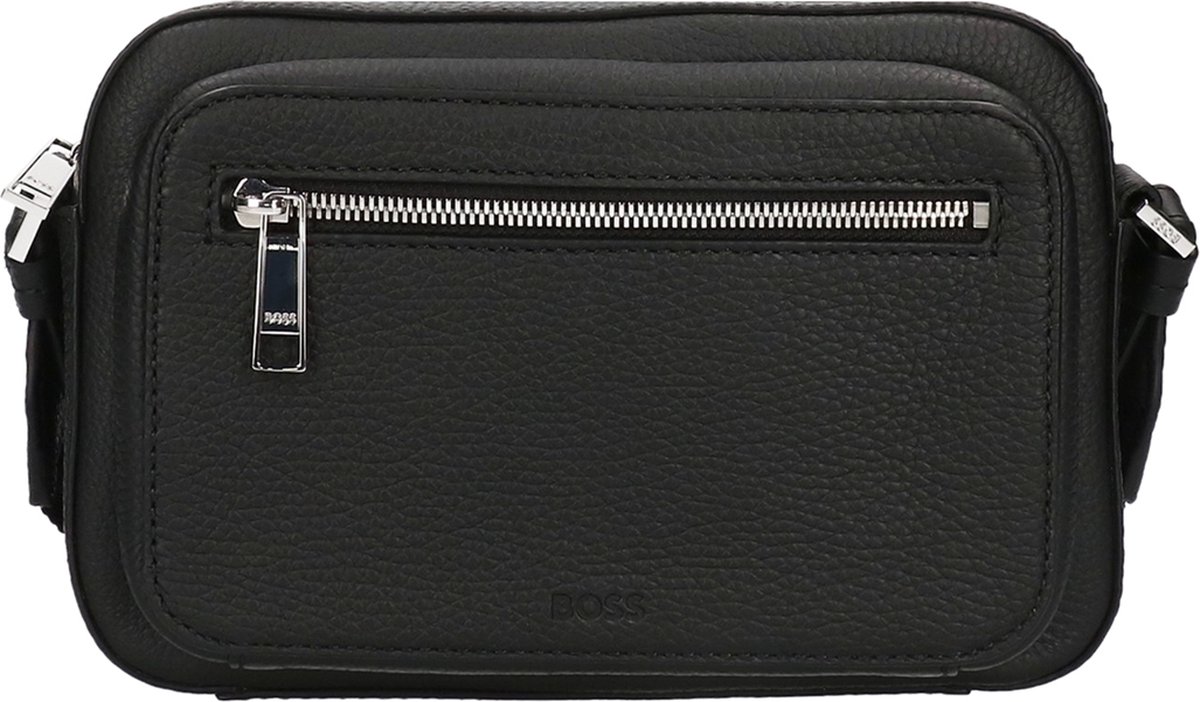Hugo Boss Dames Schoudertas / Crossbody tas - Crosstown - Zwart | bol.com