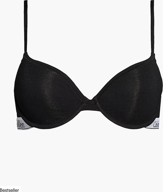 Calvin Klein - Balconette BH - Zwart - 80-95A | bol.com