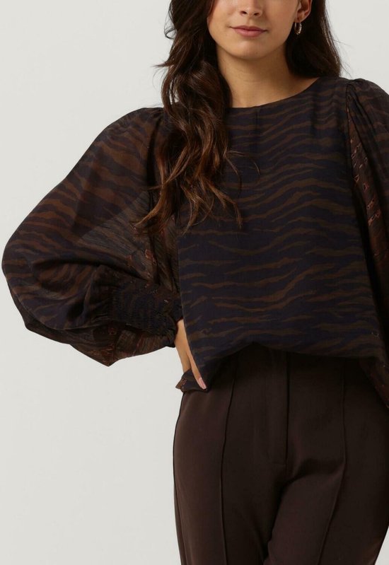 Freebird Tisha Blouse Blouses & Tunieken - Bruin | bol.com