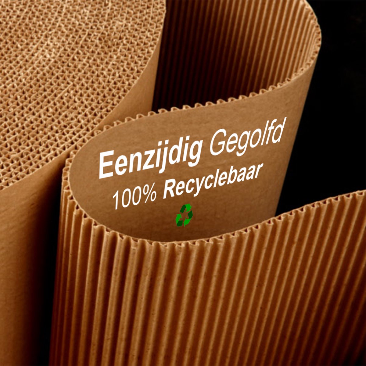 Golfkarton op rol – 120cm breed – 70 meter per stuk - Opvulmateriaal ...