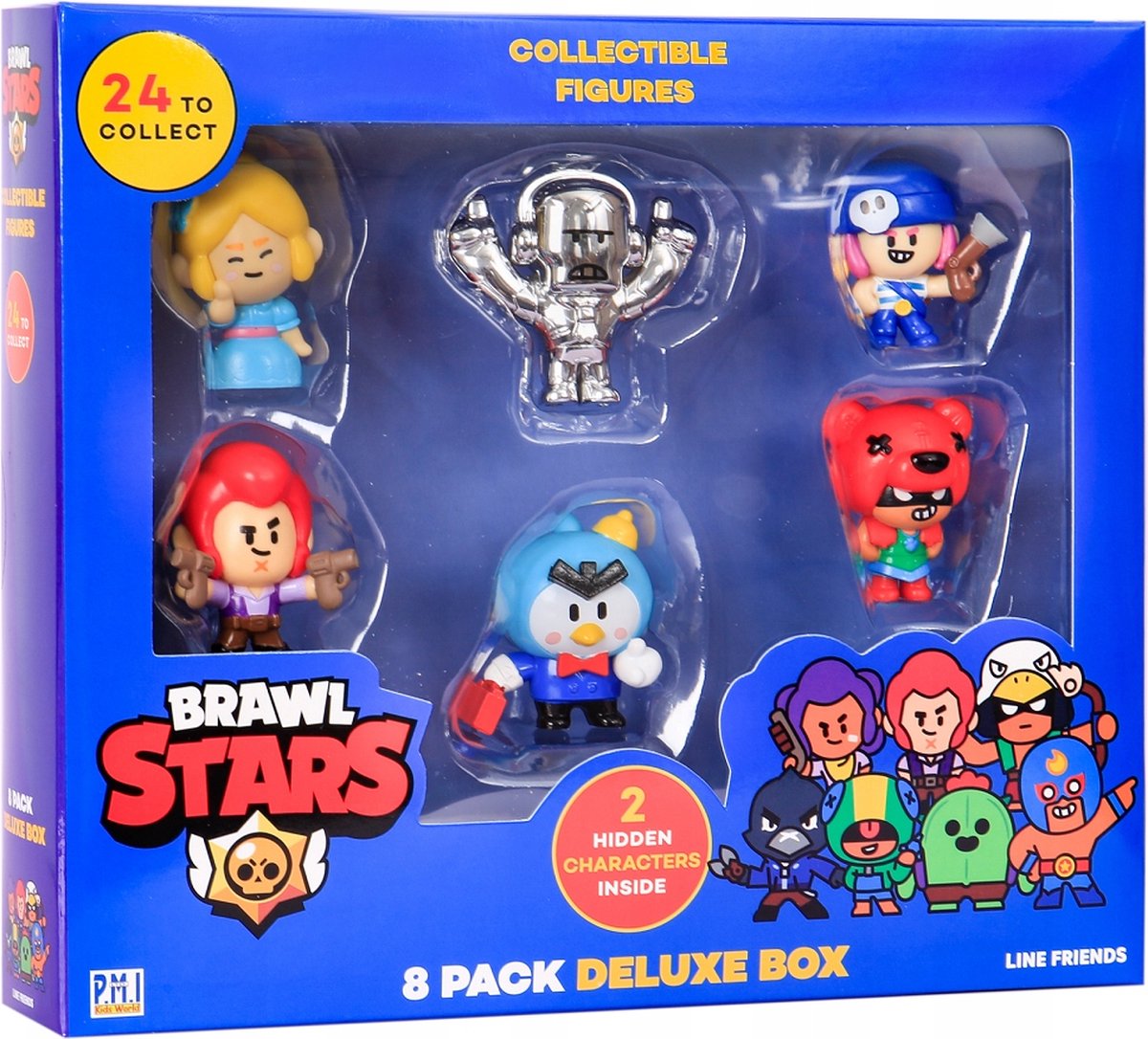 Brawl Stars Figuren 8-pack 5cm | bol.com