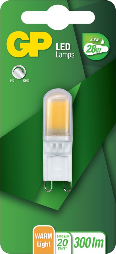 GP Lighting Gp Led Capsule Dim 2,8w G9 | bol