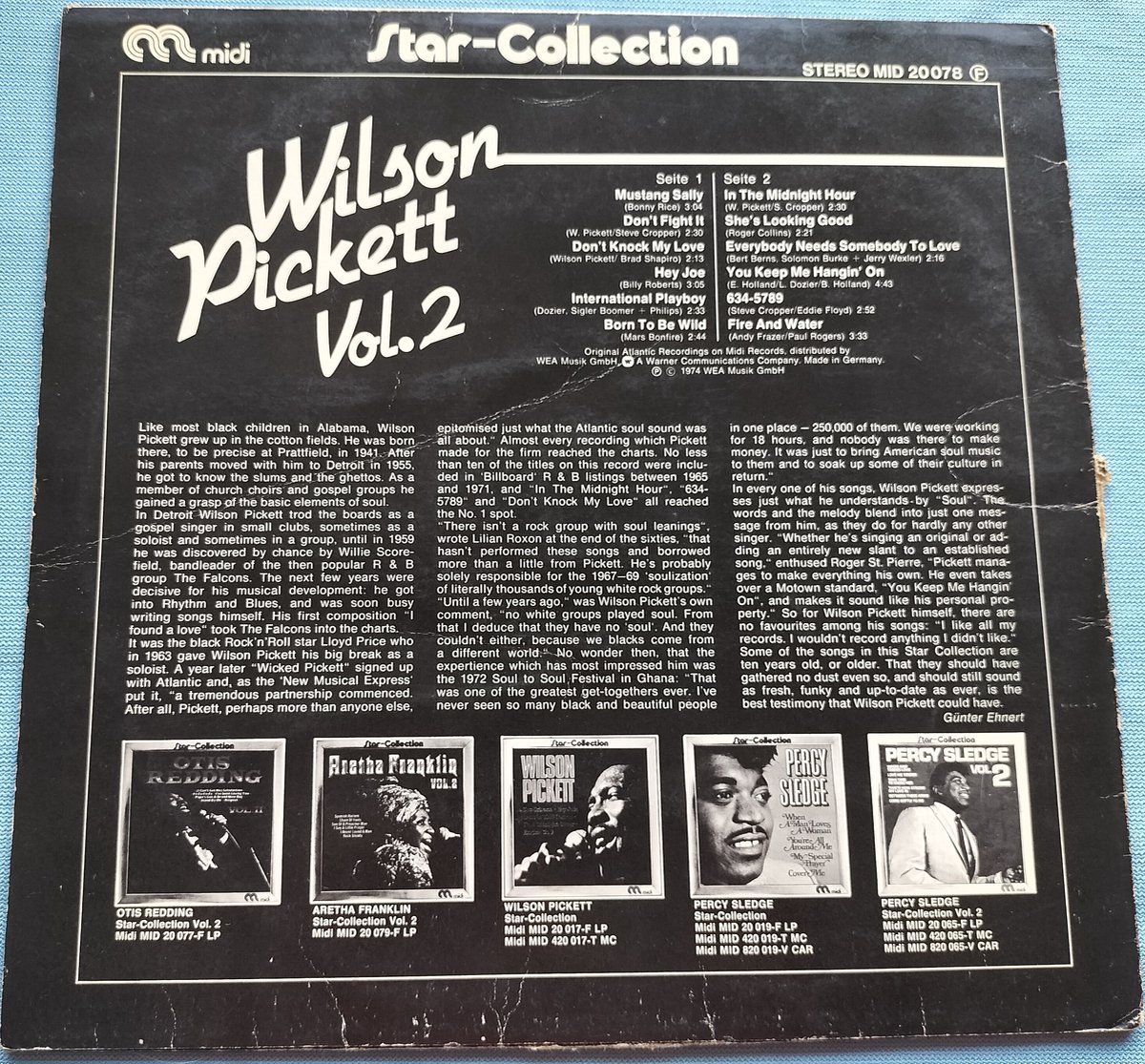Wilson Pickett – Star-Collection Vol. 2 ( 1974) LP, Wilson Pickett | Muziek | bol.com