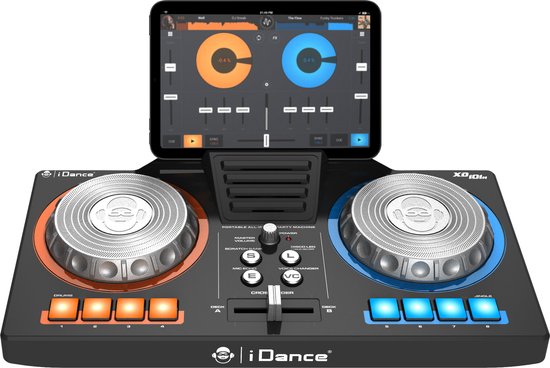 iDance Audio XD101n Zwart portable DJ controller + Gratis microfoon ...