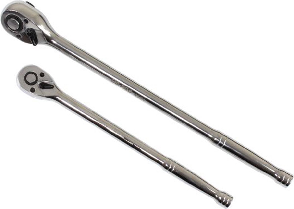 Extra lange ratel set in foam inlay 3/8" en 1/2" | bol.com