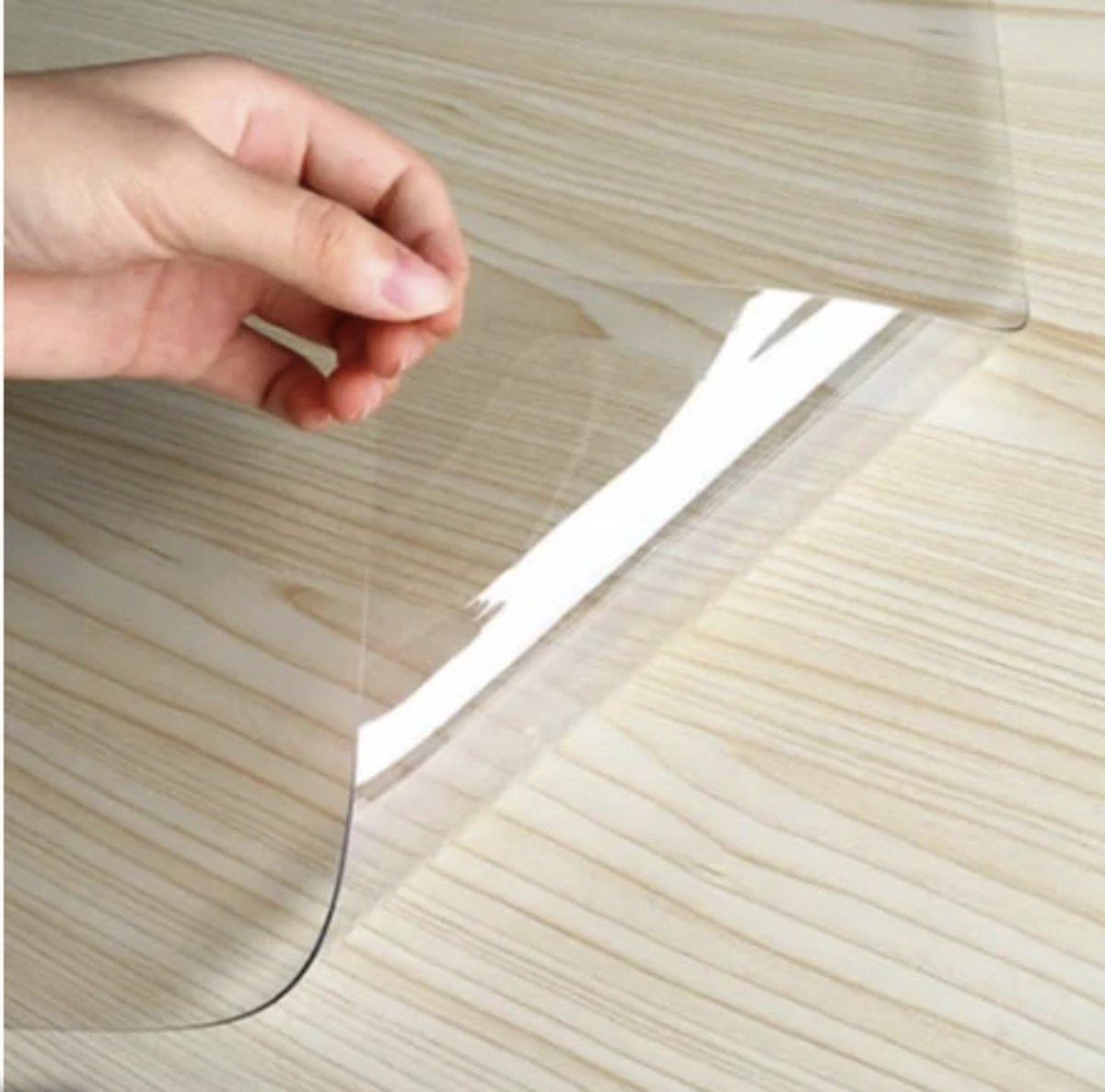 Protège table transparent - Toile cirée transparente - Toile cirée ...