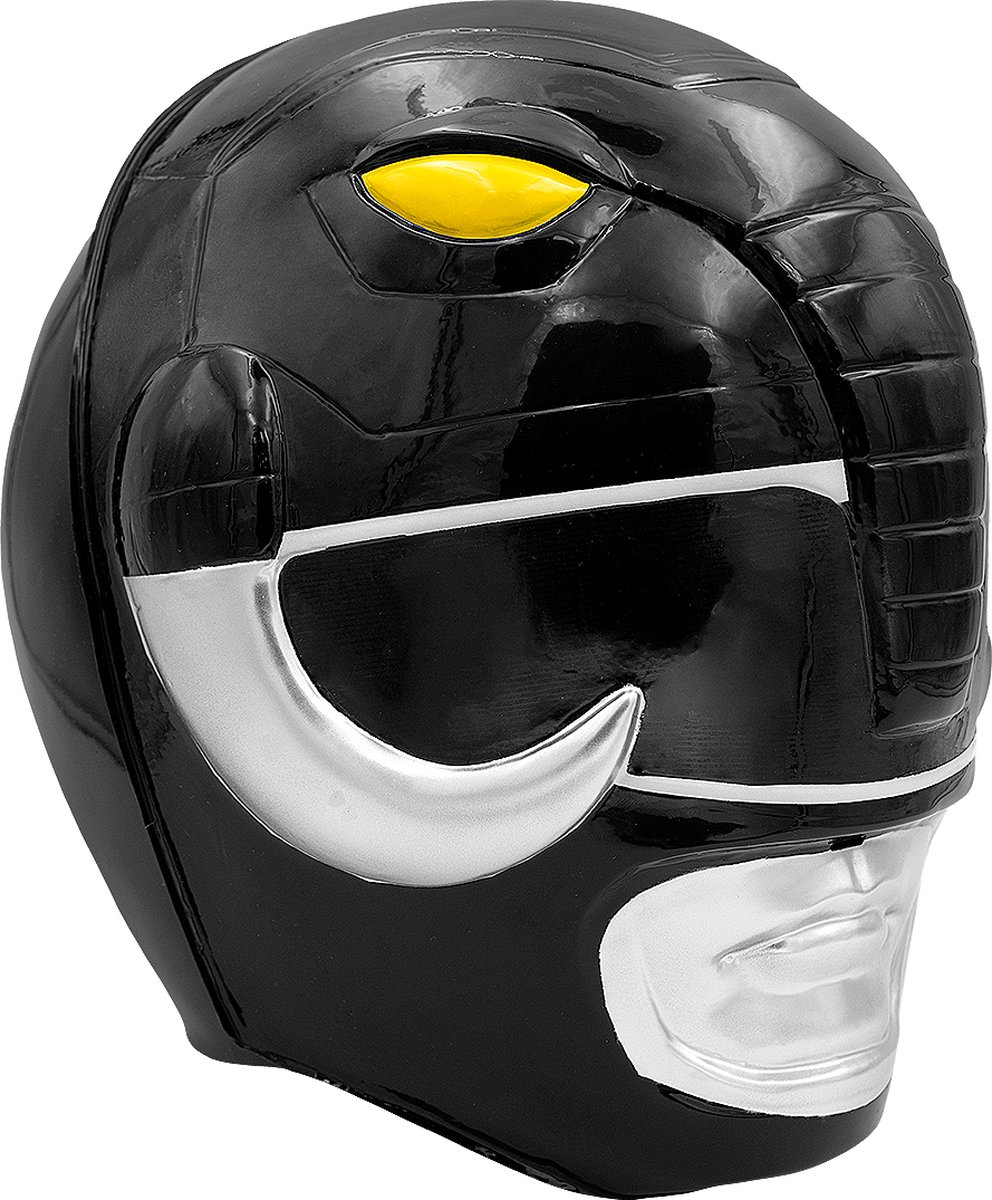 FUNIDELIA Zwarte Power Ranger-helm voor mannen - Zwart | bol