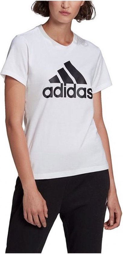 adidas Sportswear LOUNGEWEAR Essentials Logo T-shirt - Dames - Wit- S kort | bol