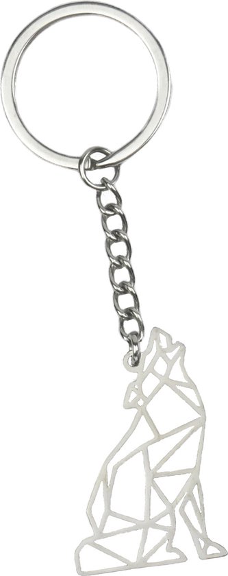 Sleutelhanger Metaal Geometrisch Patroon Metalen Sleutelhanger Dier ...