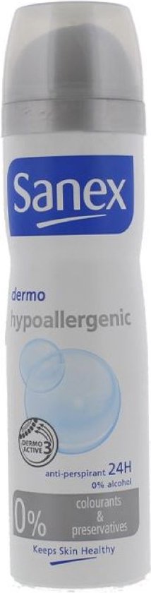 Sanex Deo Spray Hypoallergenic - Voordeelverpakking 6 x 150 ml | bol.com