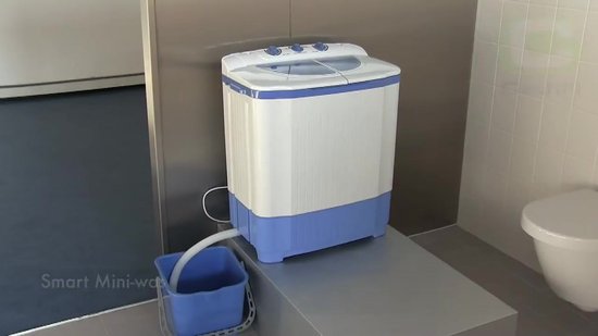 CROHILL Mini wasmachine - wassen en centrifugeren tot 4,5kg wasgoed - Zuinig | bol.com