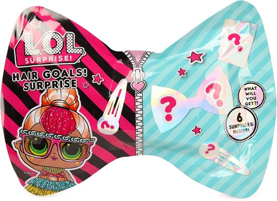 LOL Surprise Hair Goals Surprise - Haaraccessoires - 6 delig | bol
