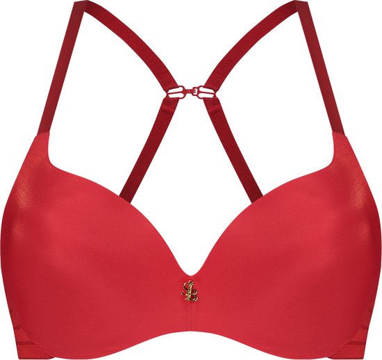 SAPPH - Amelia Light Push-Up BH Bordeaux - maat 90B - Rood - Met beugel ...